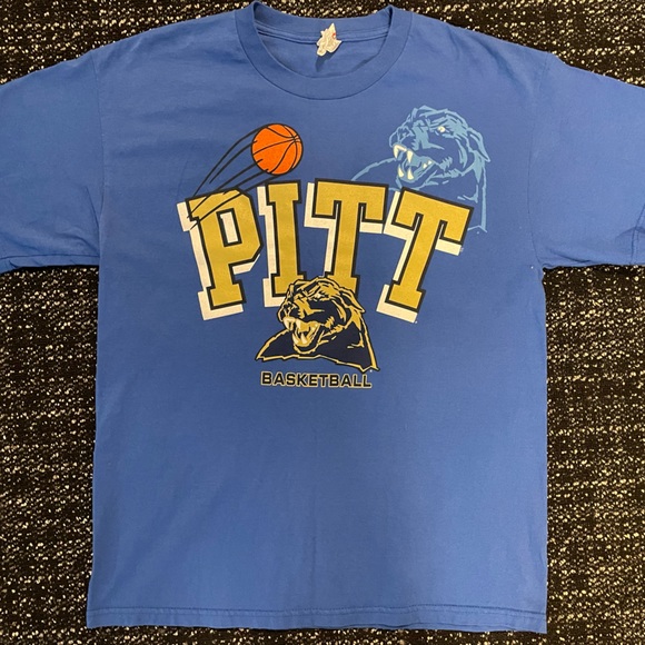 Alstyle | Shirts | Vintage Pitt Basketball Shirt | Poshmark